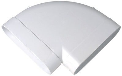 CODO RECTANGULAR HORIZONTAL 90º 100X40MM