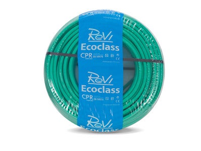 CABLE LIBRE DE HALÓGENOS RZ1-K 3G 10MM2 VERDE METRO LINEAL