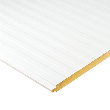 PANEL FACHADA SANDWICH BLANCO 4 CM 3X1M