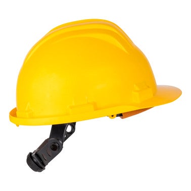CASCO DE OBRA AMARILLO REGULABLE CLIMAX HELMET 5-RG