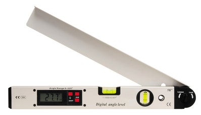 NIVEL MEDIDOR DE ANGULOS ALUMINIO DIGITAL 400MM MEDID | Obramat (Bricomart)